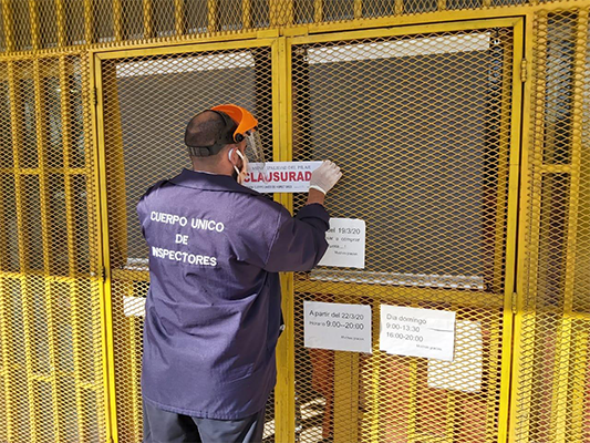 El municipio clausuró el supermercado "Angeltila" | Diario El Termómetro